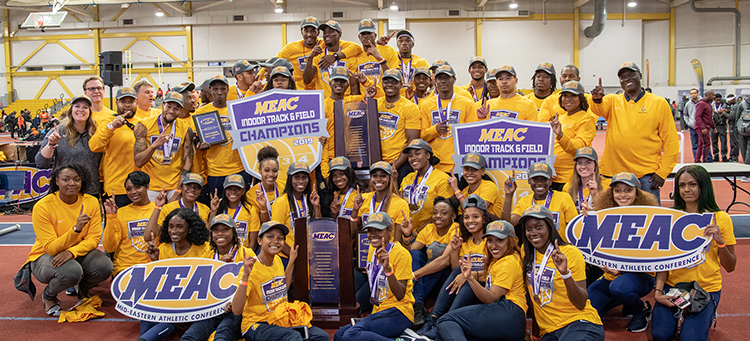 Men’s and Women’s Indoor Track Team Sweep MEAC Championships for Third ...