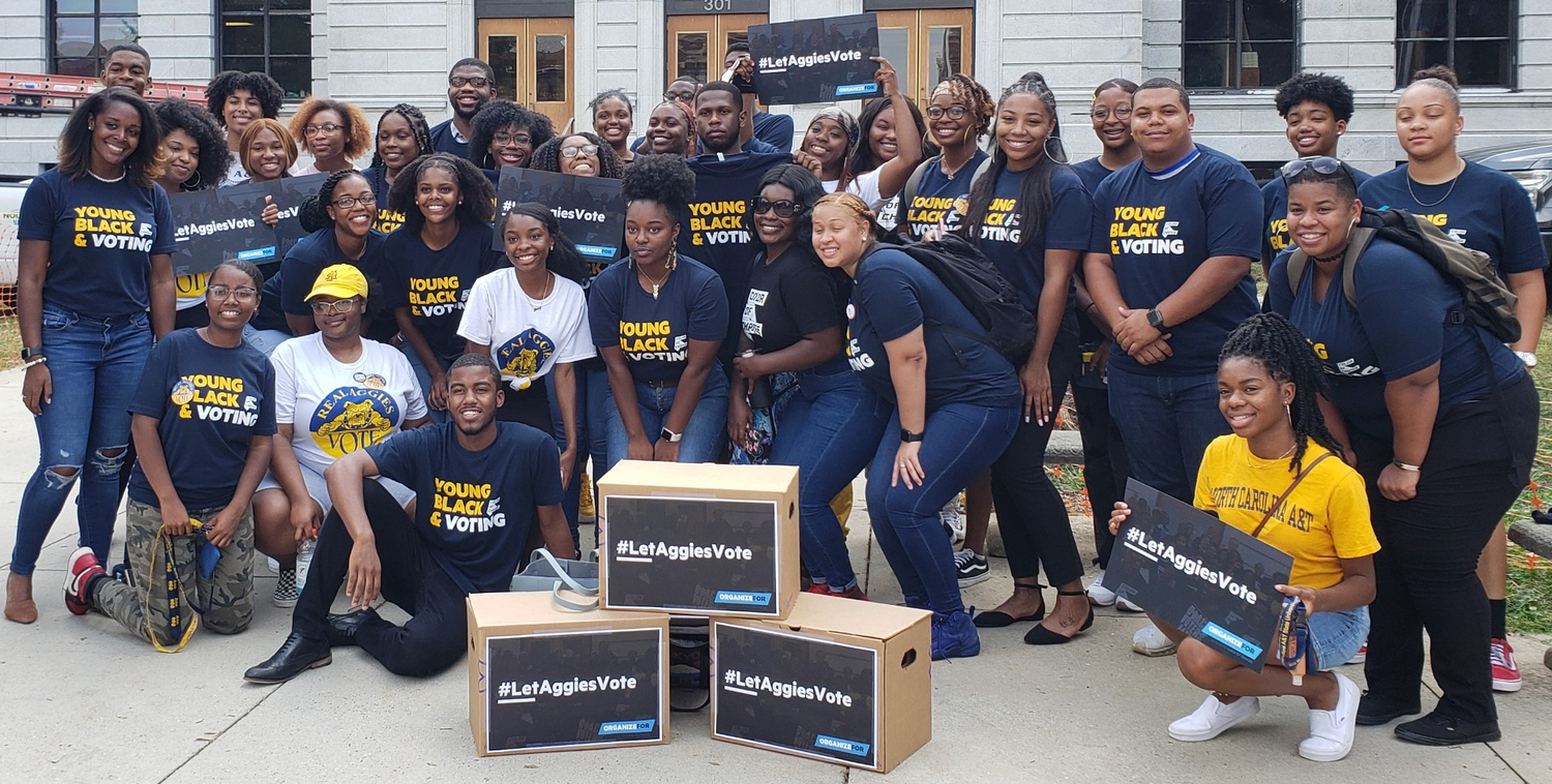 Student Civic Engagement Office Earns N.C. A&T Voter Friendly Campus ...