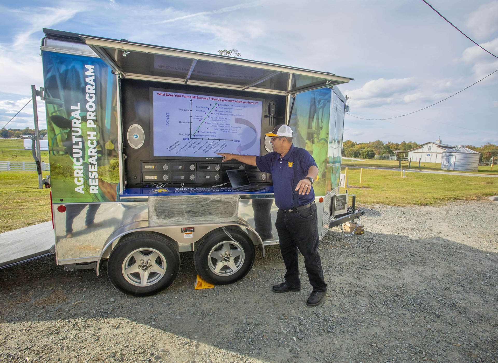 Solar-Powered Charging Trailer Brings Tech to the Field | North ...