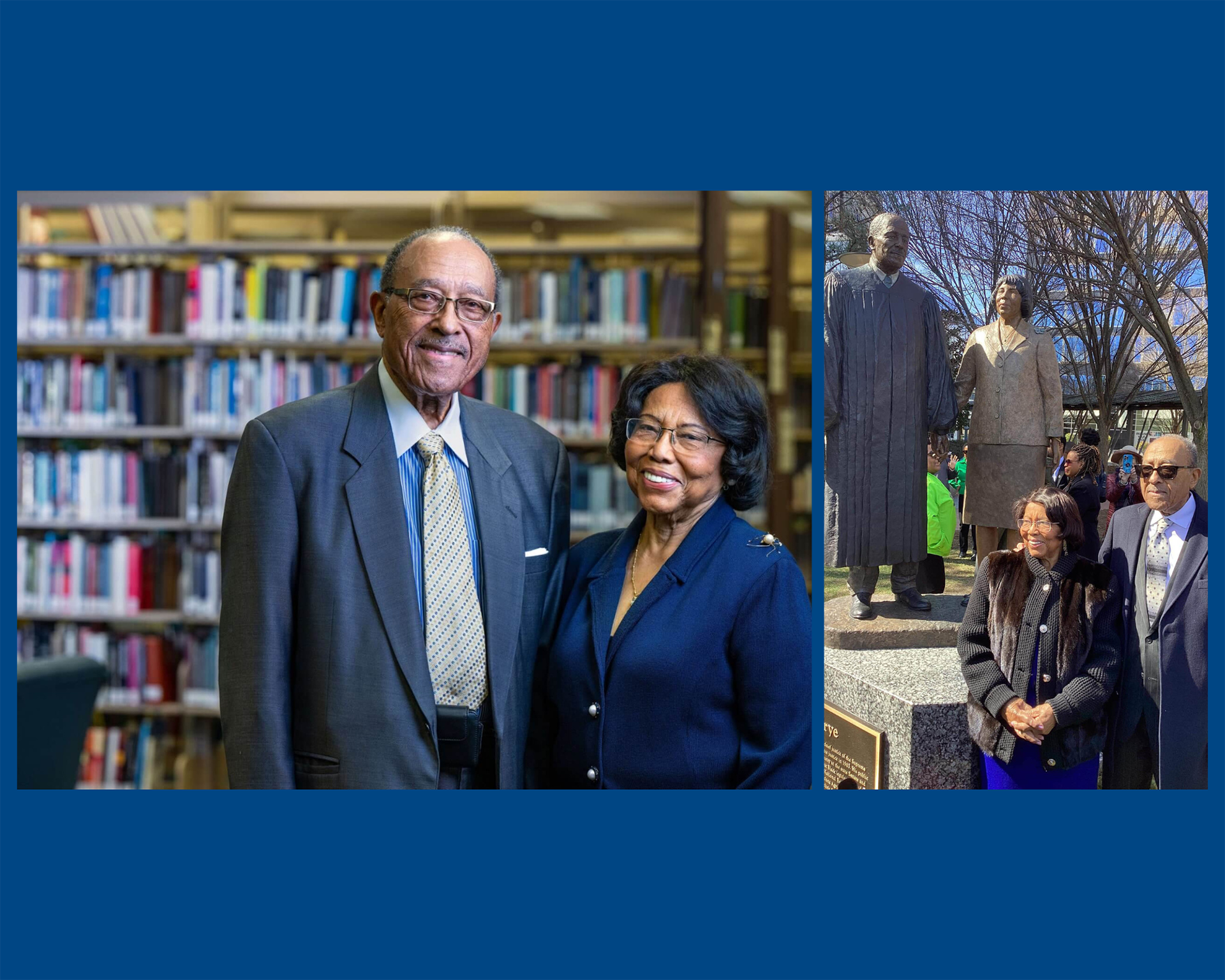 Alumni Henry E. and Shirley T. Frye Honored with Statue in Downtown ...