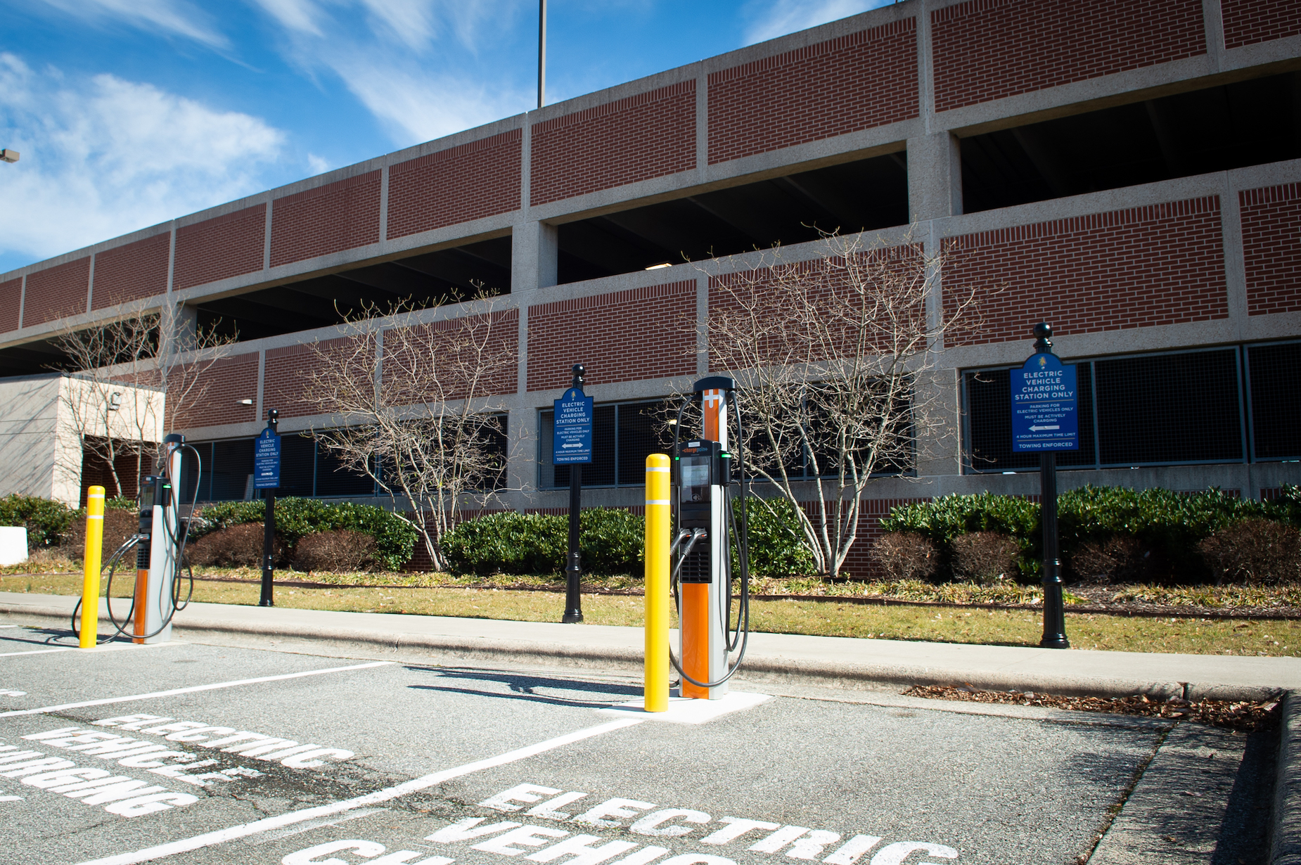 N.C. A&T Adds EV Charging Stations to Campus | North Carolina A&T State ...