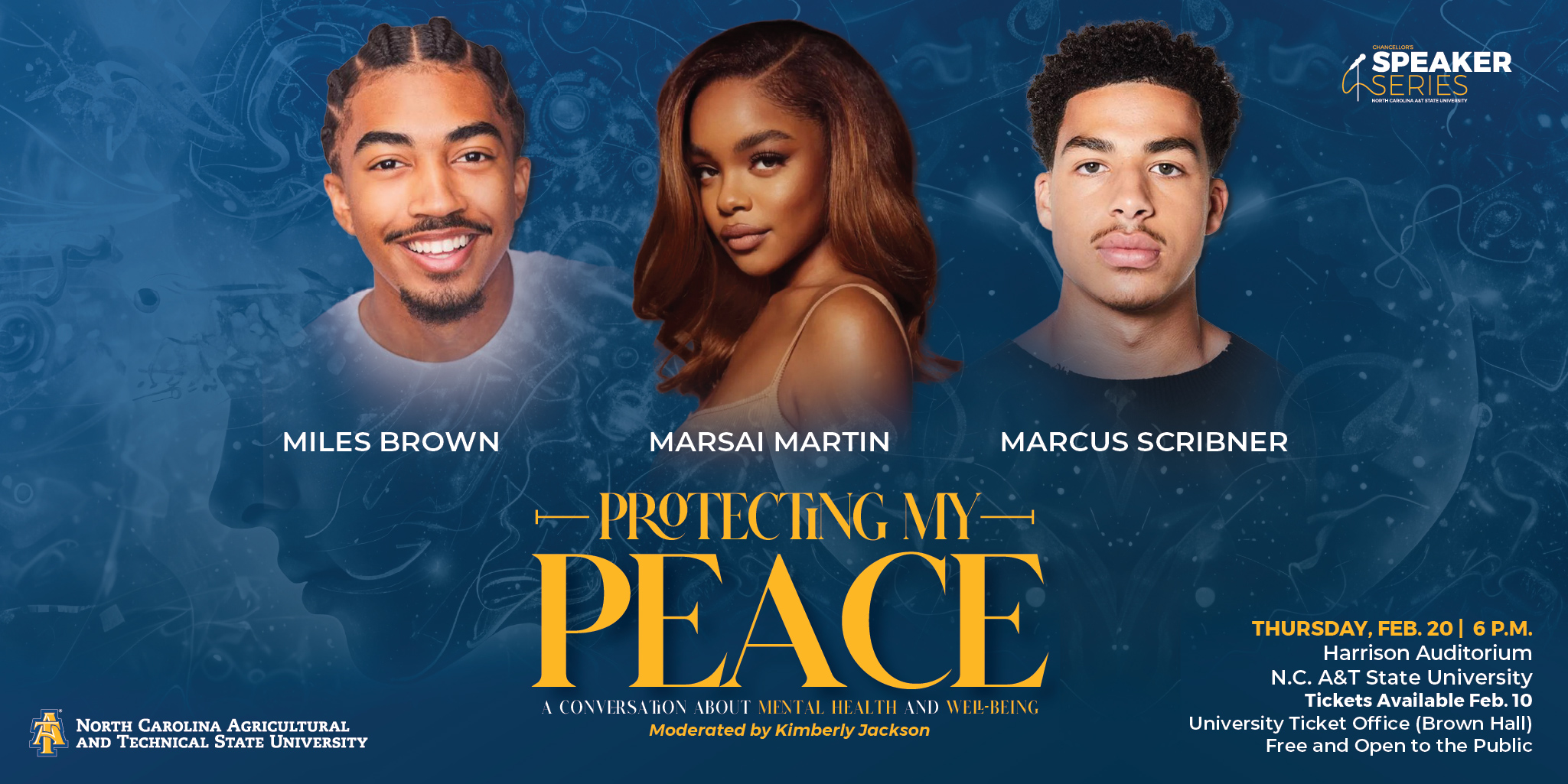 N.C. A&T Chancellor’s Speaker Series Protecting My Peace to Feature ...