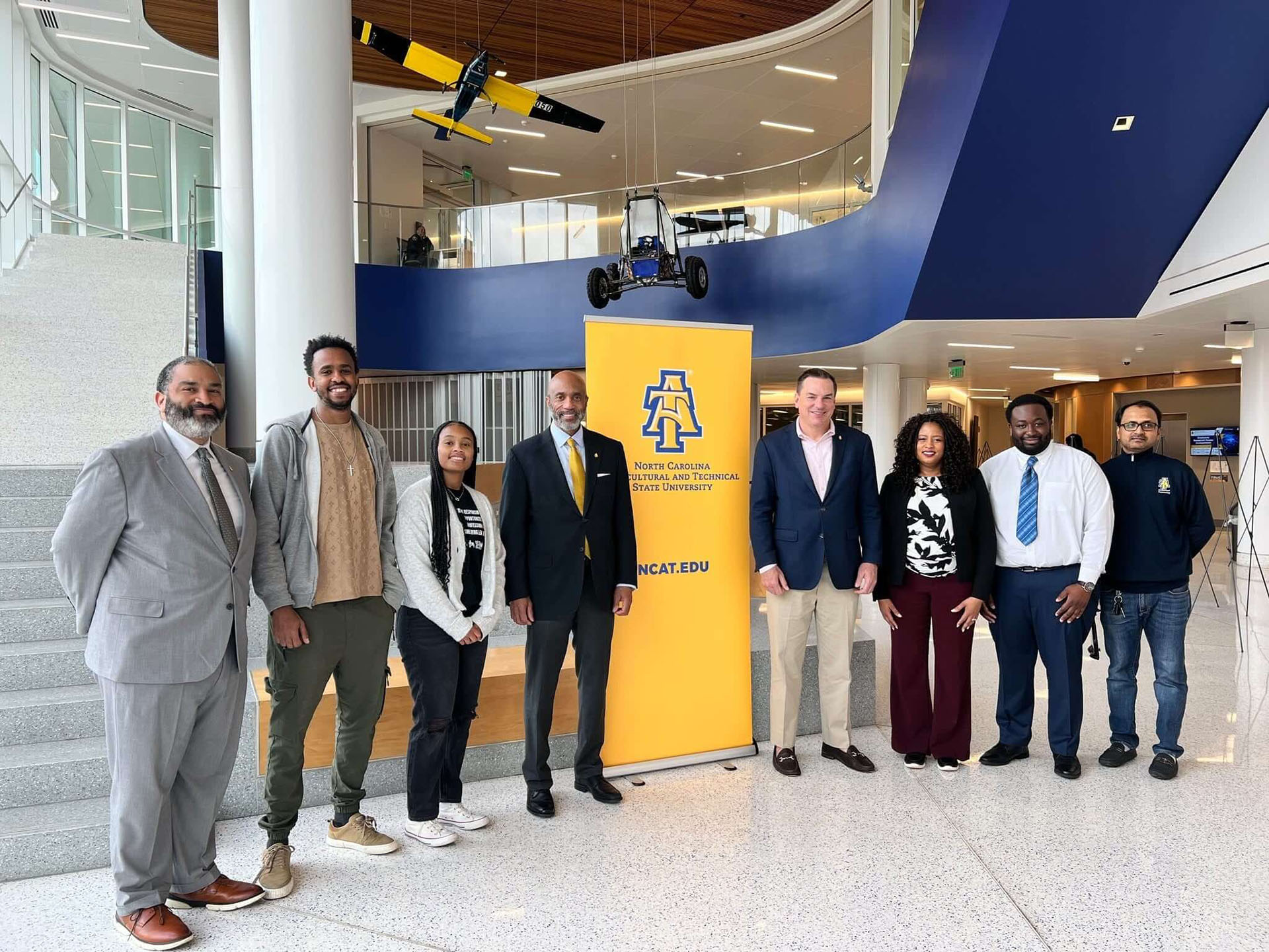 Congressman Hudson Sees A&T’s Innovation Firsthand as Exponential ...