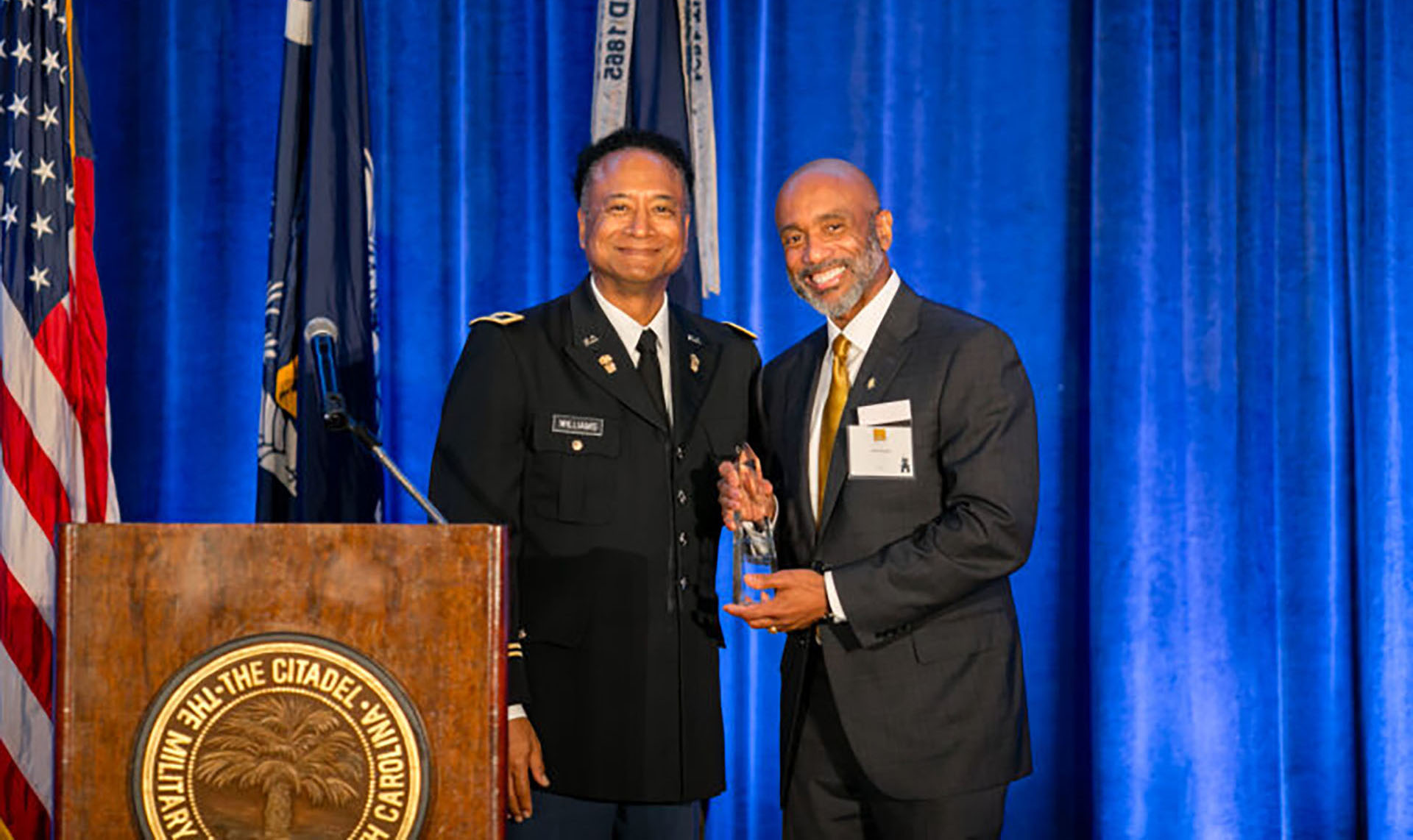 Chancellor Martin Inducted into The Citadel’s Academy of Engineers ...