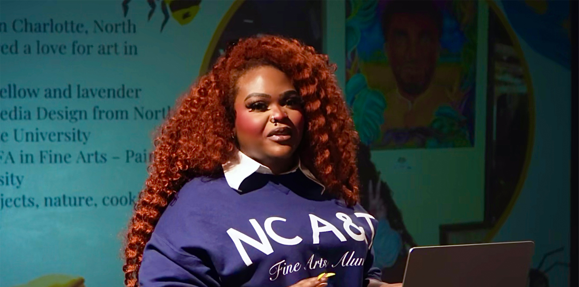 ART Your Lunch! Returns to N.C. A&T with Kelly ’18 on Art and Healing ...