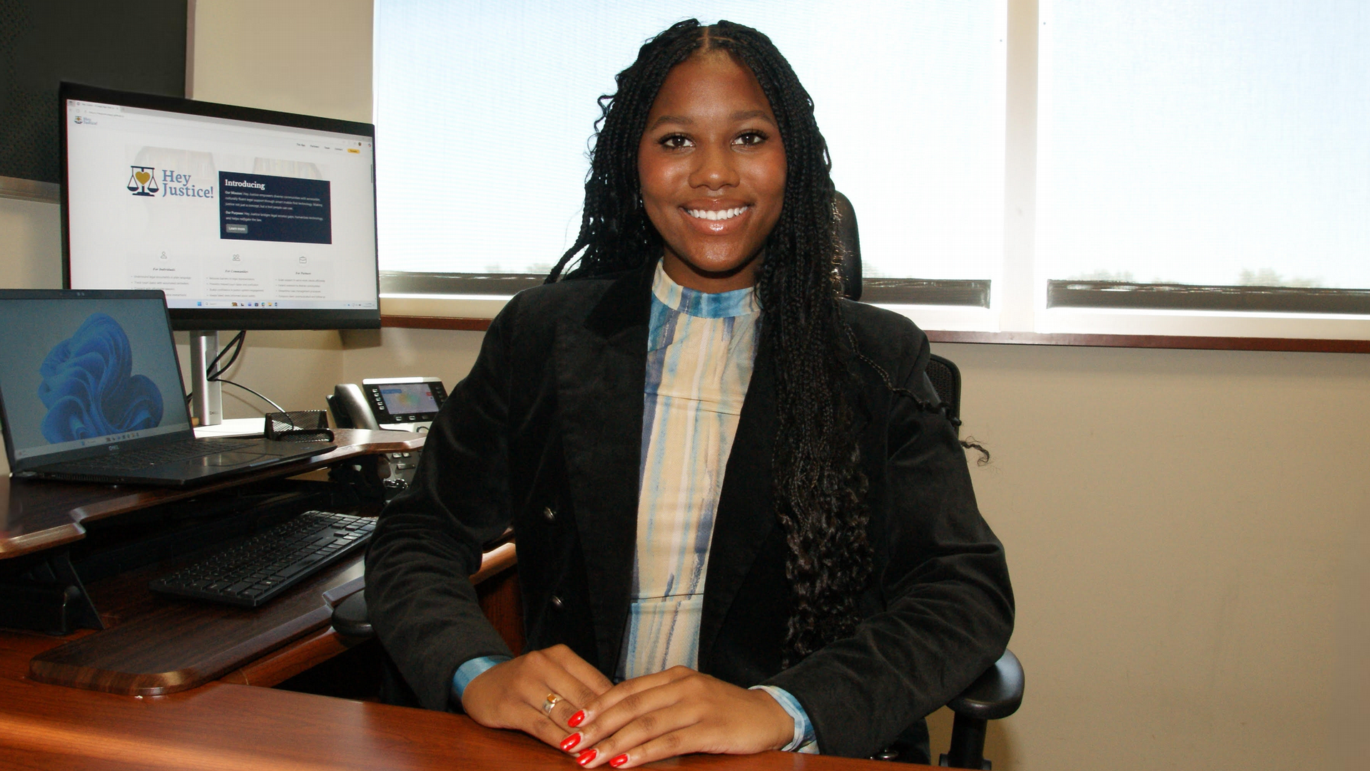 N.C. A&T Junior Combines Tech with Social Justice through Hey Justice ...